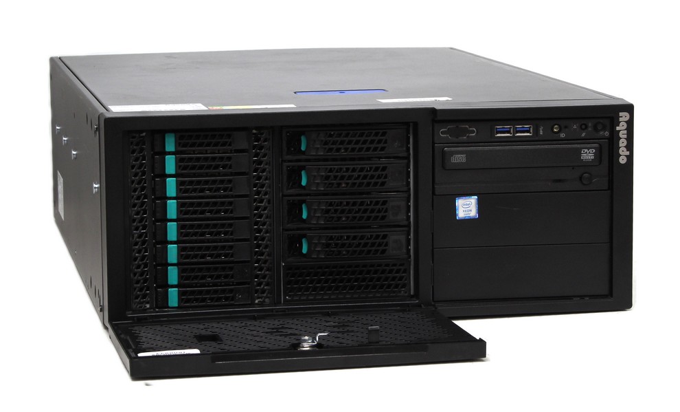 Intel P4000 19" Server Gehäuse mit 8-fach SFF & 4-fach LFF Backplane ...